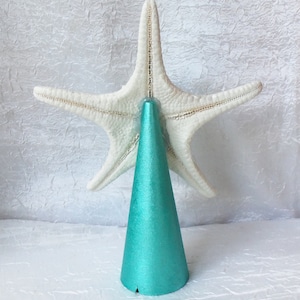 Starfish Tree Topper, Knobby Starfish Tree Topper, Mermaid, Coastal ...