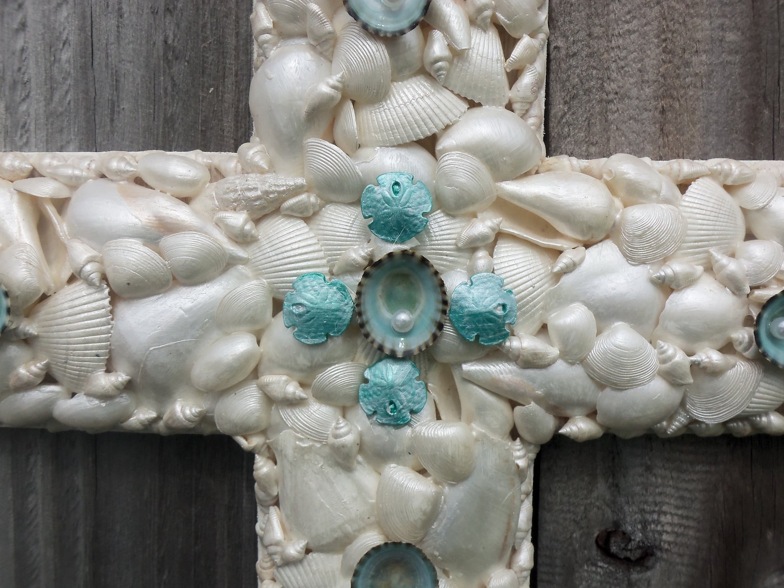 Seashell Cross Limpet Sea Shell Cross Wedding Gift Handmade | Etsy