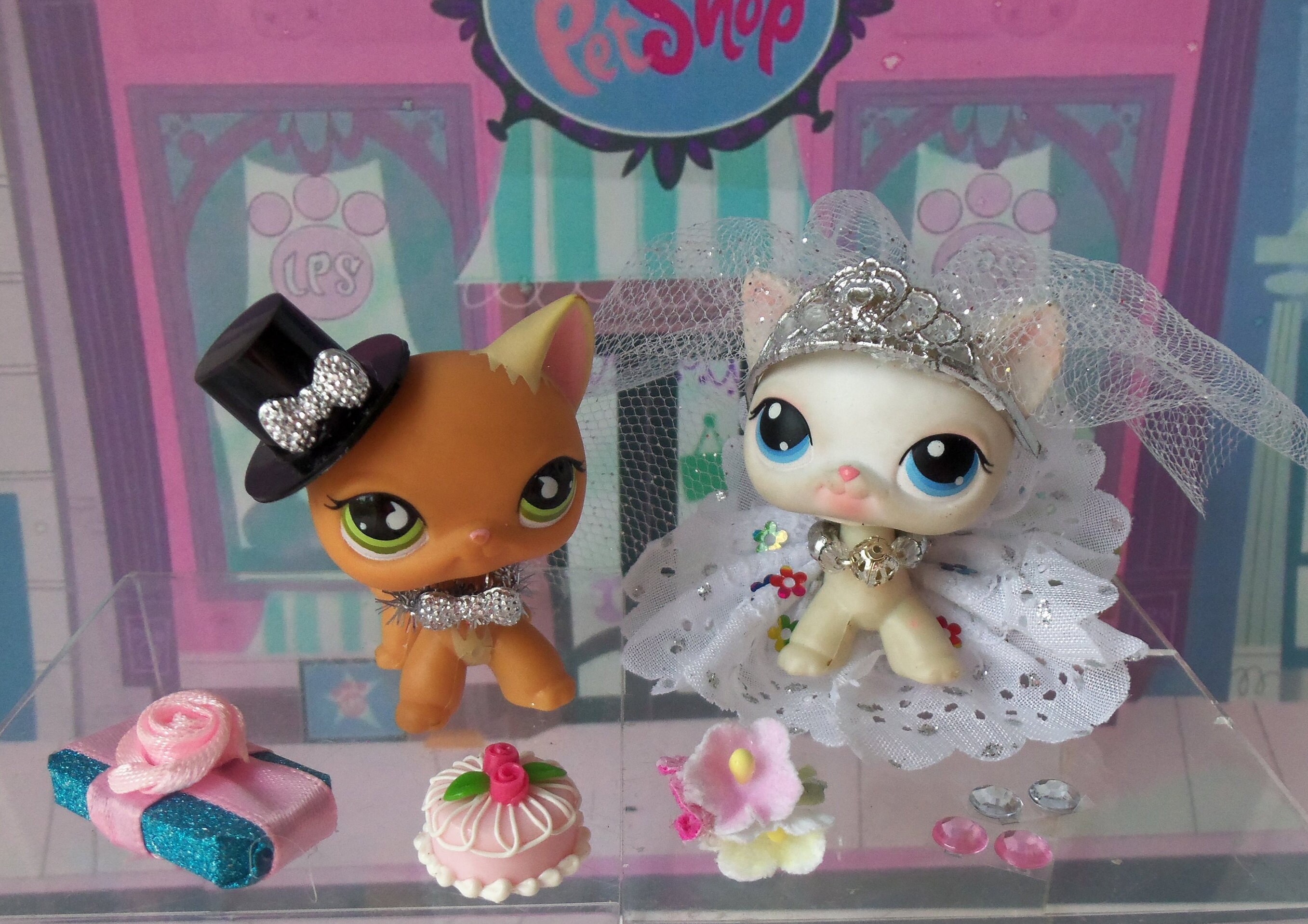 Littlest Pet Shop LPS Lot of 9 Wedding Set BRIDE & GROOM | Etsy