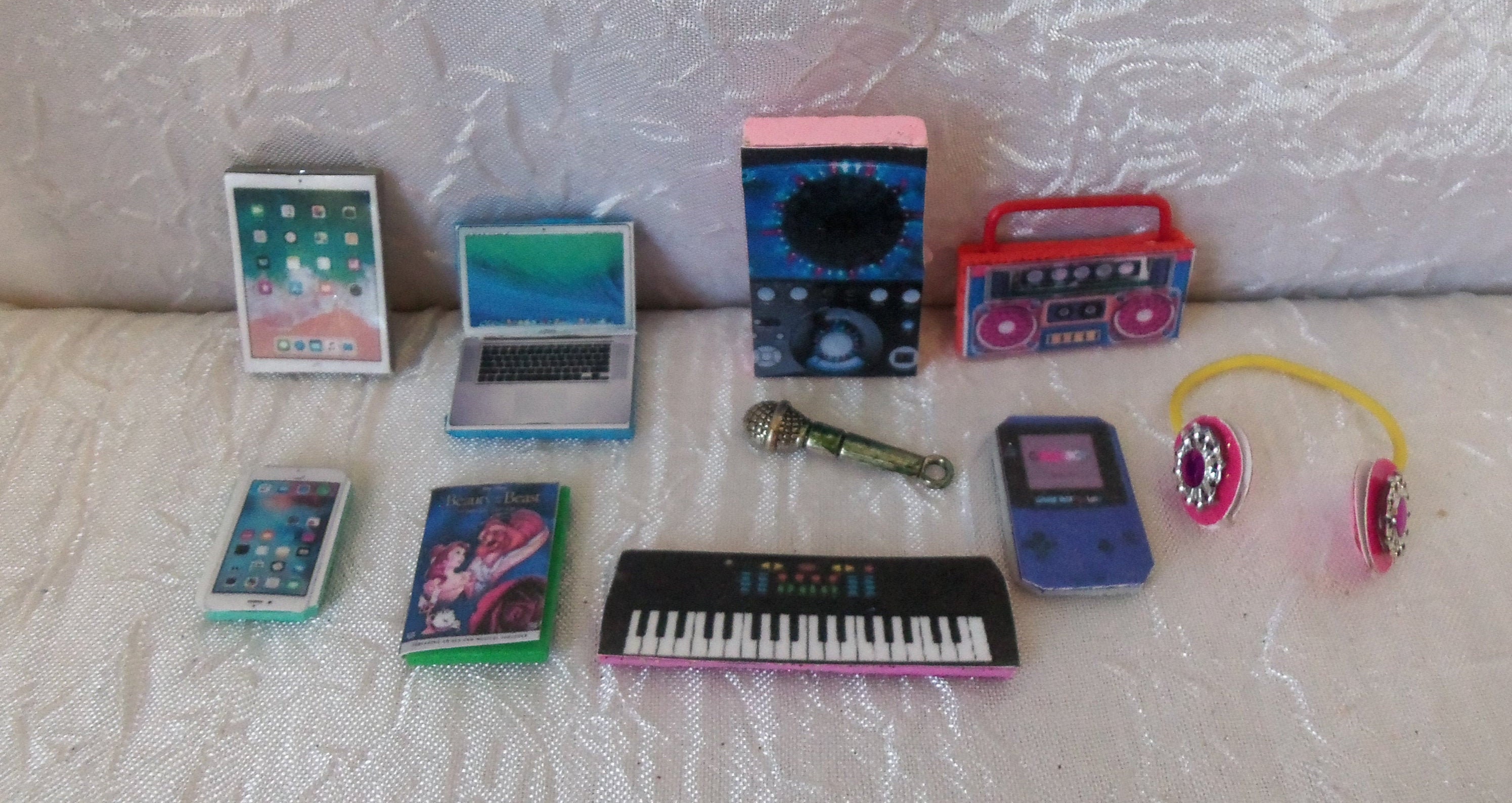 Littlest Pet Shop LPS Lot of 11 Custom Accessories iPad Computer ...