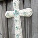 Seashell Cross, Shell Cross, Wedding Gift, Handmade Cross, Wedding ...