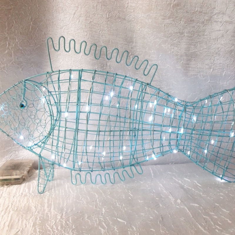 Wire Fish - Etsy