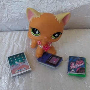 Littlest Pet Shop LPS Lot of 11 Custom Accessories iPad Computer ...