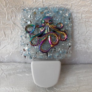 Octopus Night Light, Night Light, Nightlight, Multicolored Octopus ...