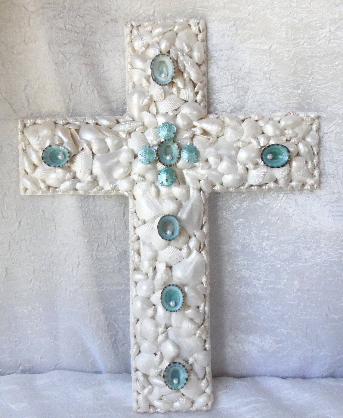 Seashell Cross Limpet Sea Shell Cross Wedding Gift Handmade - Etsy
