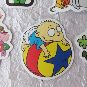 15 Cartoon Sticker Pack 90's Cartoon Stickers Journal - Etsy