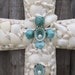 Seashell Cross, Shell Cross, Wedding Gift, Handmade Cross, Wedding ...