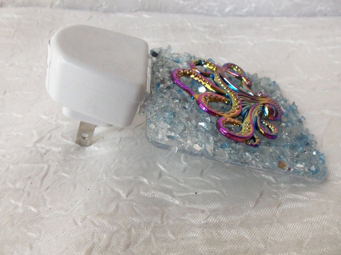 Octopus Night Light Night Light Nightlight Multicolored - Etsy