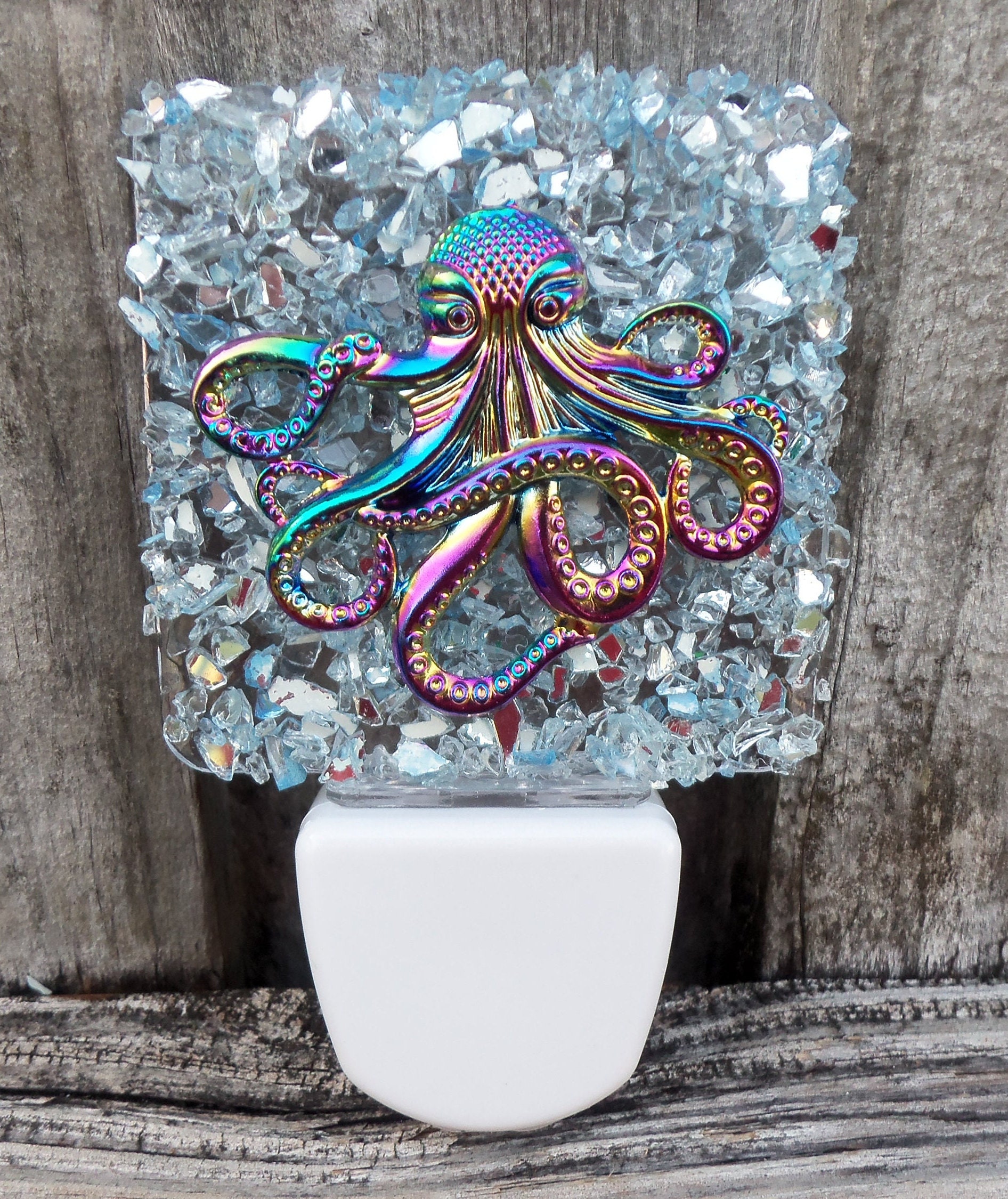 Octopus Night Light Night Light Nightlight Multicolored - Etsy