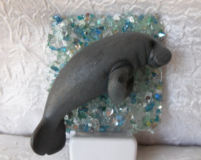 Manatee Night Light, Night Lights, Nightlight, Sea Cow, Nautical, Beach ...