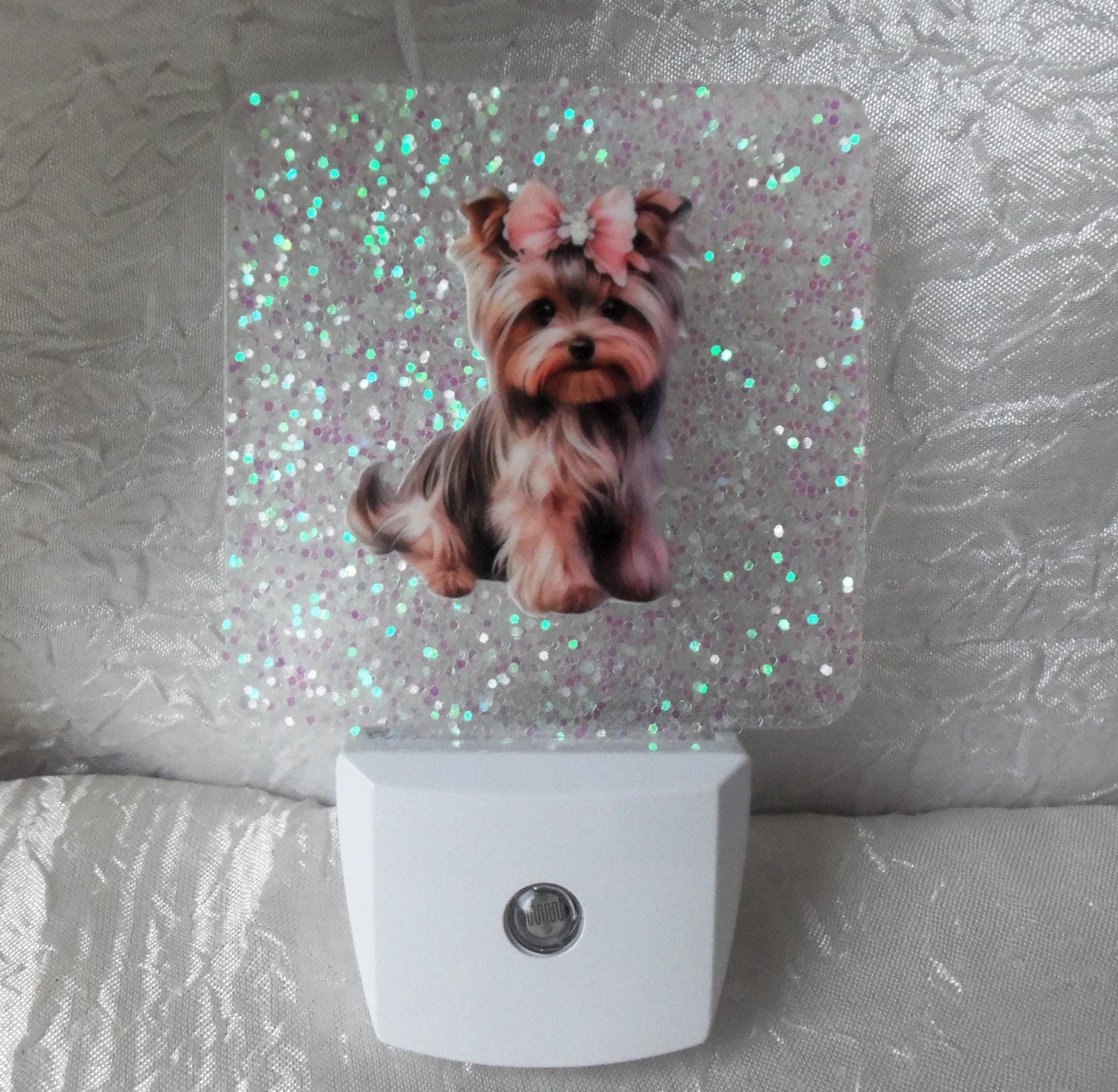Night Lights, Yorkshire Terrier Night Light, Dog Night Light ...