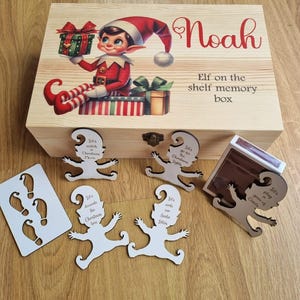 Elf on the Shelf Keepsake Box and Accessories - Etsy
