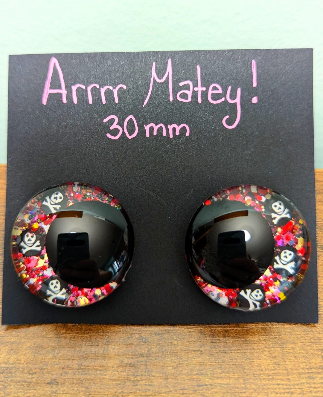 Arrr Matey! - 30 Mm Safety Eyes for Amigurumi - Pirate Theme - Chunky ...