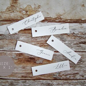 Wedding Invitations, Wedding Tag Template, Printable Wedding Tags, Name ...