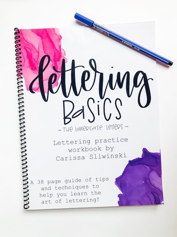 Learn Lettering Beginner Lettering Digital Lettering | Etsy