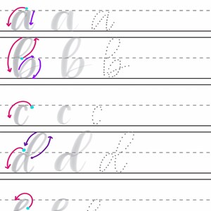 Hand Lettering Bundle, Learn Lettering Bundle, Beginner Lettering Kit ...