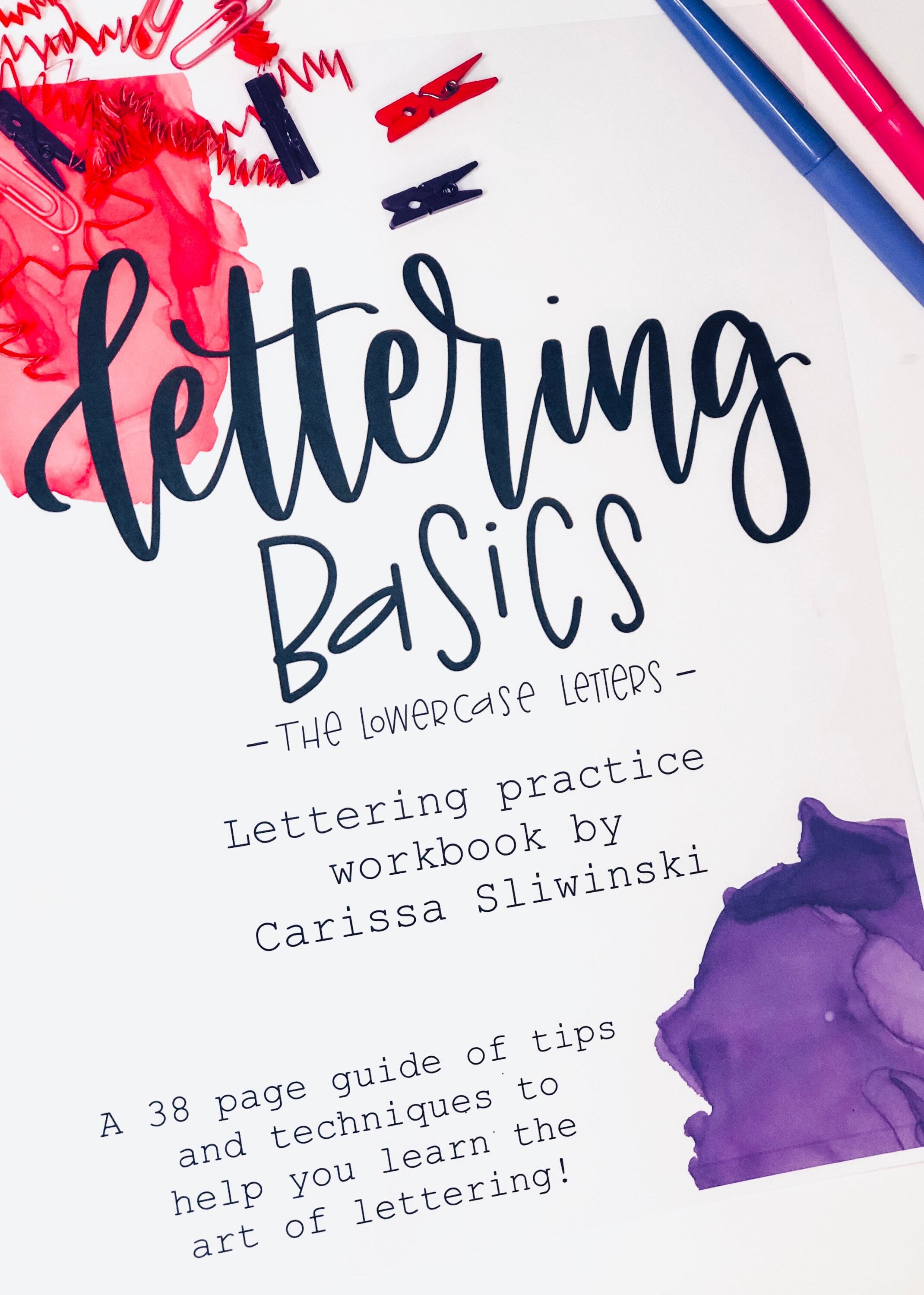 Beginner Hand Lettering Lettering Basics Digital Workbook - Etsy