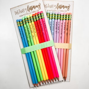 Biblical Affirmation Positive Pencils Set of 10, You Are Special ...