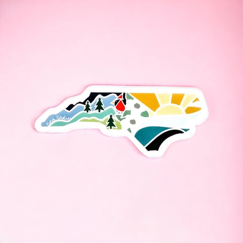 North Carolina Decal - Etsy