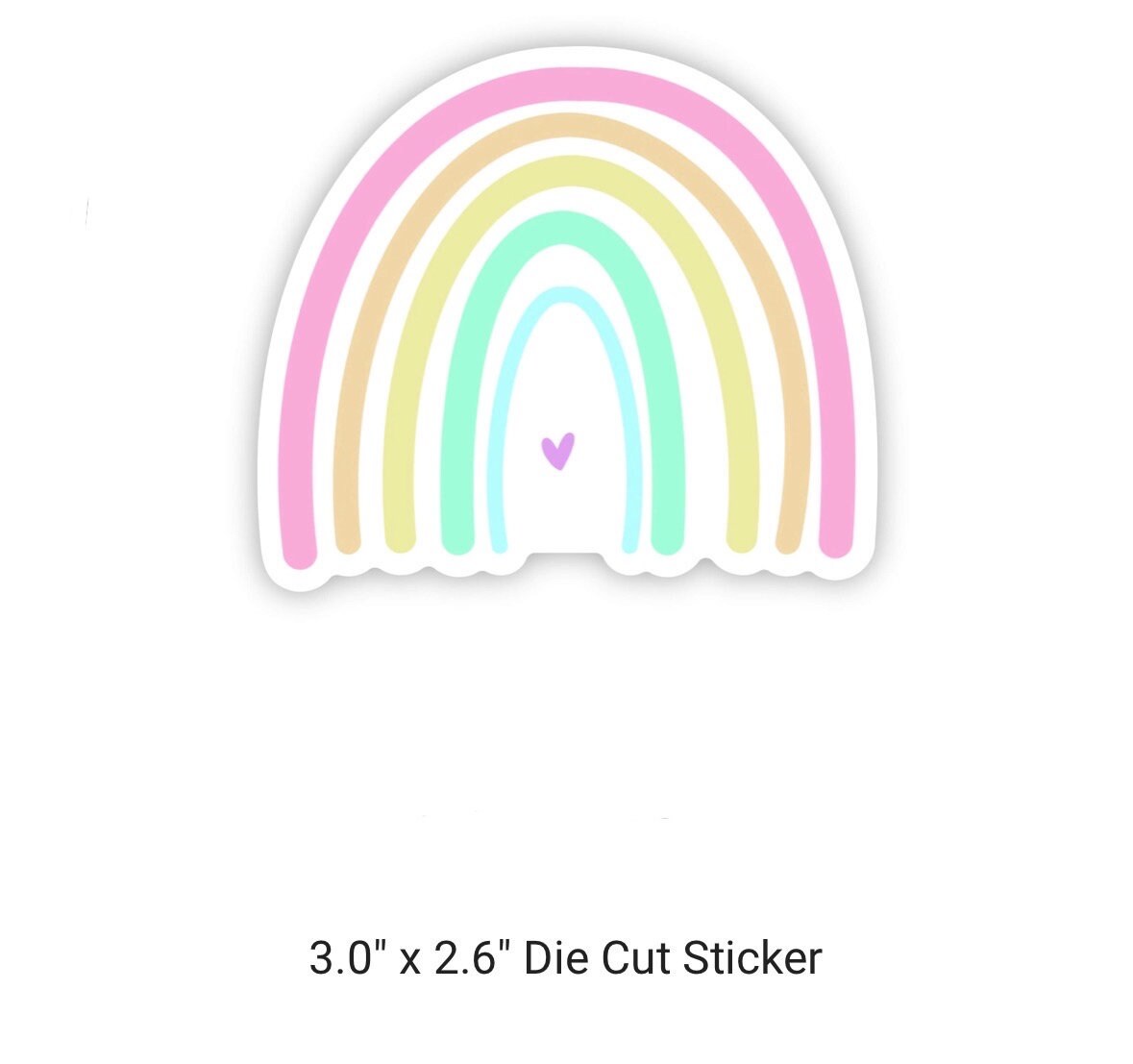 Pastel Rainbow Stickers for Girls, Cute Stickers for Kindle, Tween Girl ...