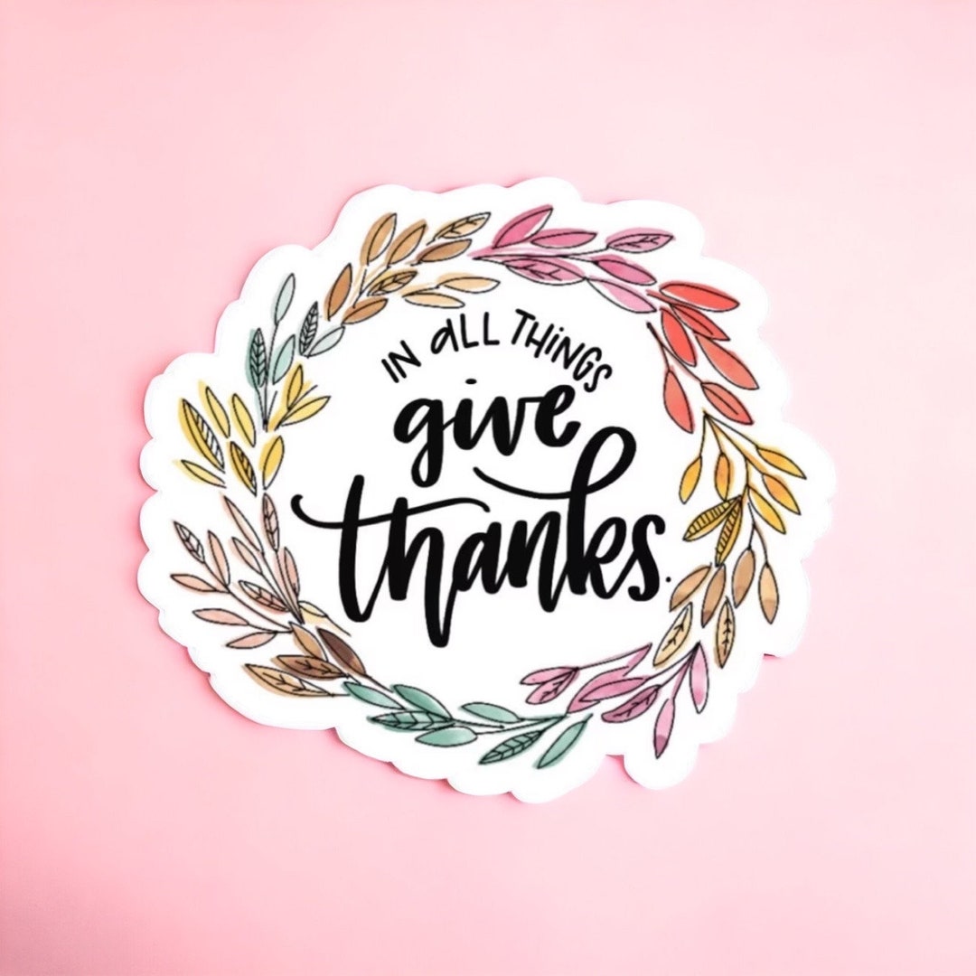 In All Things Give Thanks Scripture Magnets for Women, 1 Thessalonians ...