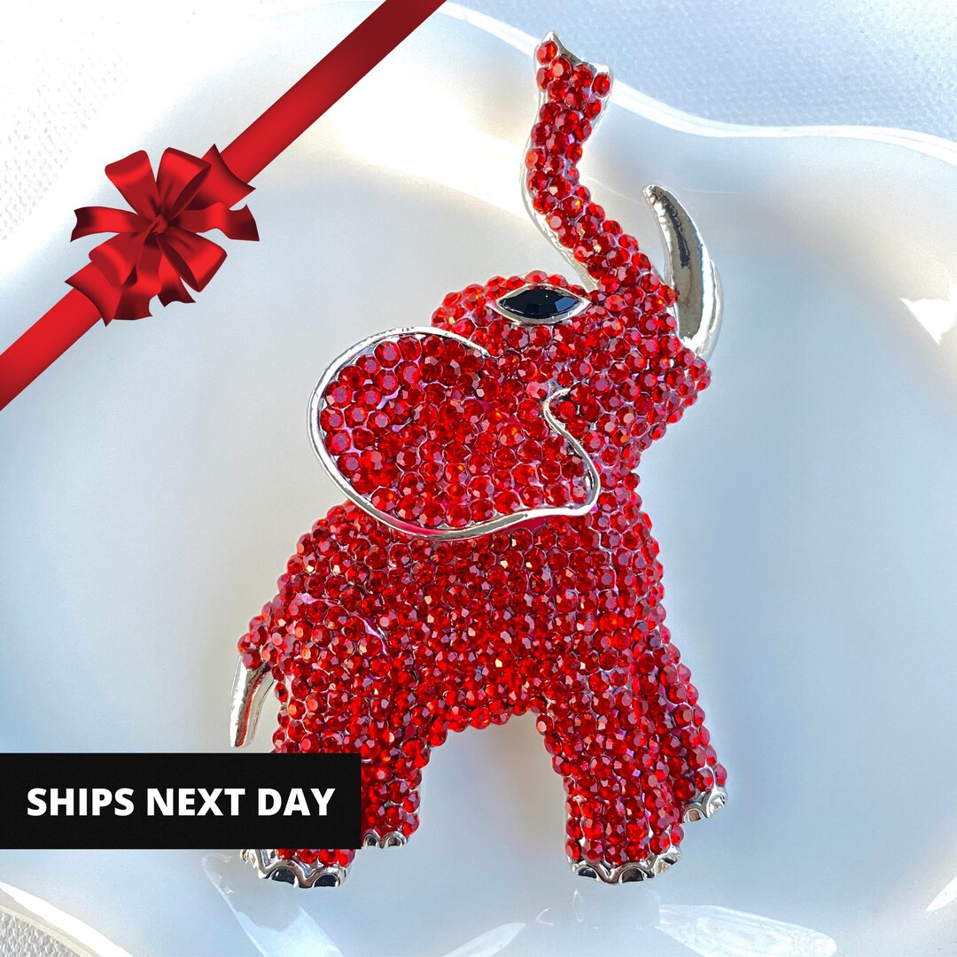 Broche éléphant Delta Sigma thêta, cadeau bijoux de Noël pour elle ...