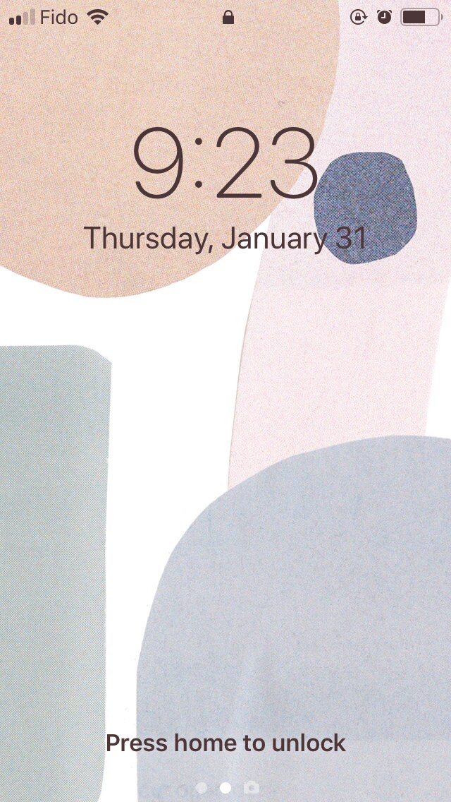 Shapes Iphone/android Wallpaper/ Lock Screens Cell Phone - Etsy