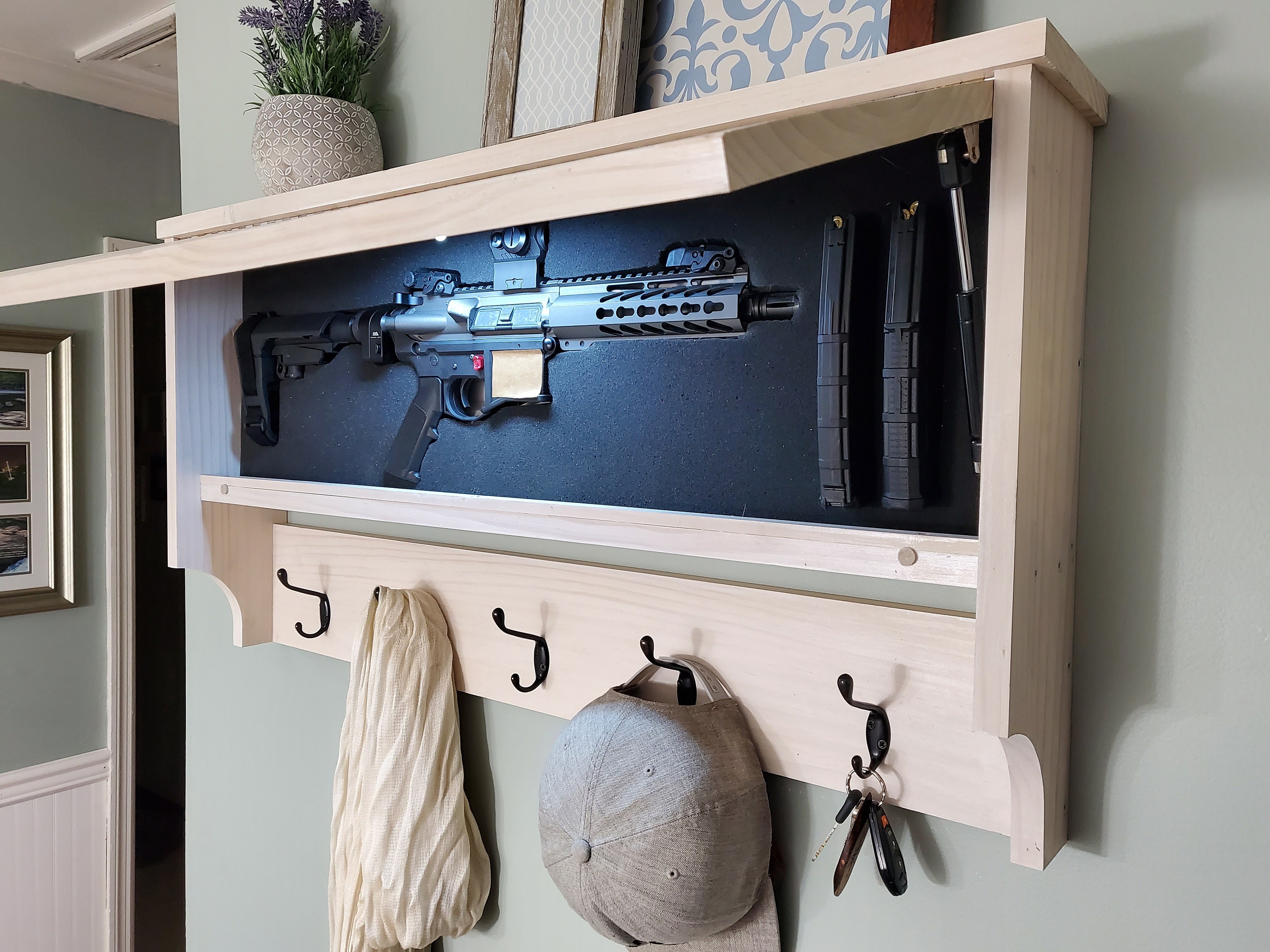 Hidden Wall Compartments