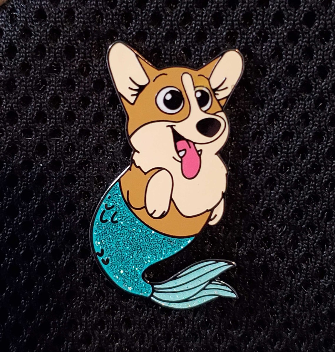 Merpets Corgi Mermaid Enamel Pins | Etsy