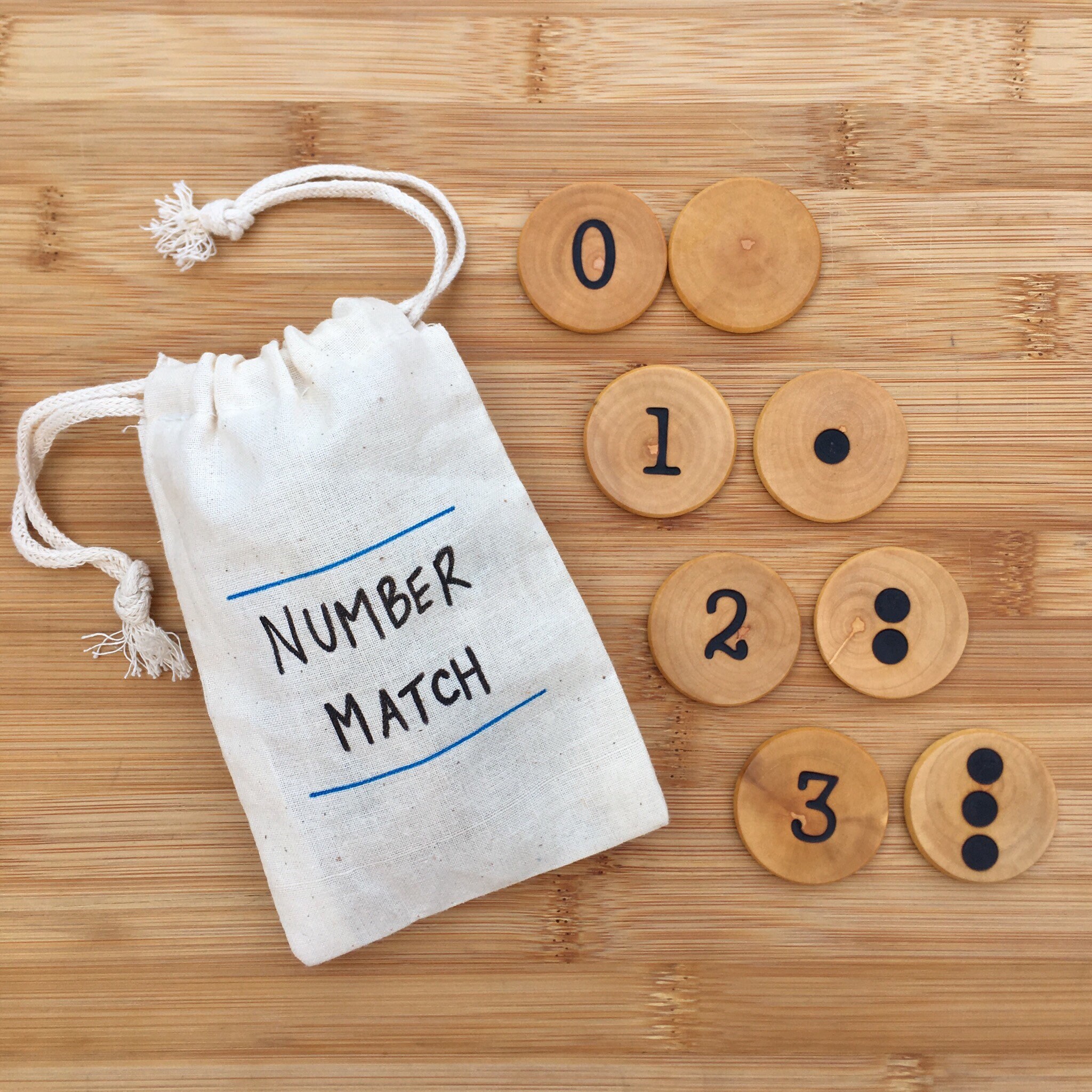 Number Match Game / Educational Game / Counting Game - Etsy Canada