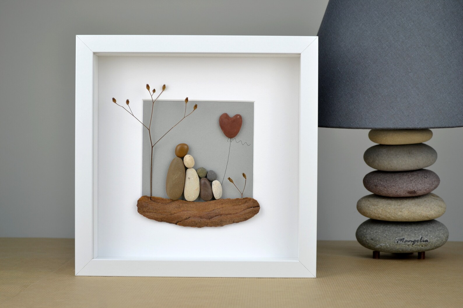 Pebble Art Family 4, Pebble Art Picture, Pebble Art Family, Pebble Art ...