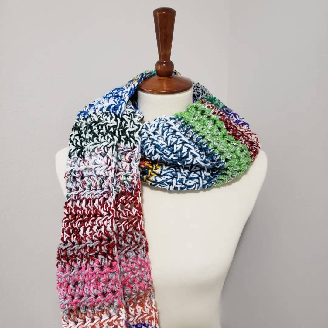 Made to Order Everyday Multi-colored Scarf - Etsy