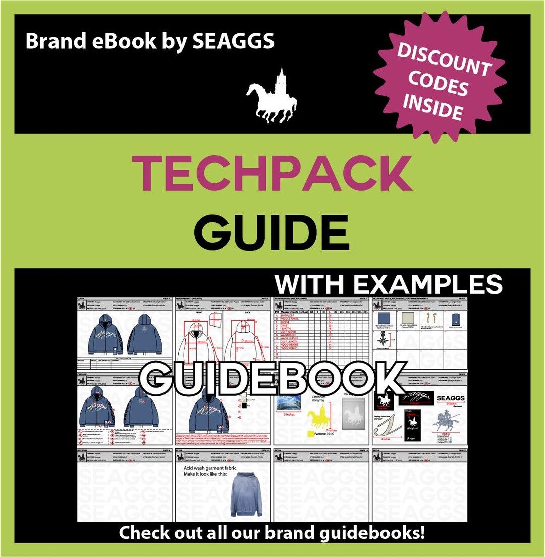 Clothing Techpack Guide (with Examples) | How to Create A Clothing ...