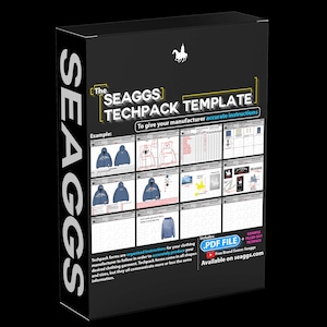 Streetwear Clothing Techpack Guide Clothing Brand Fashion Mockup ...