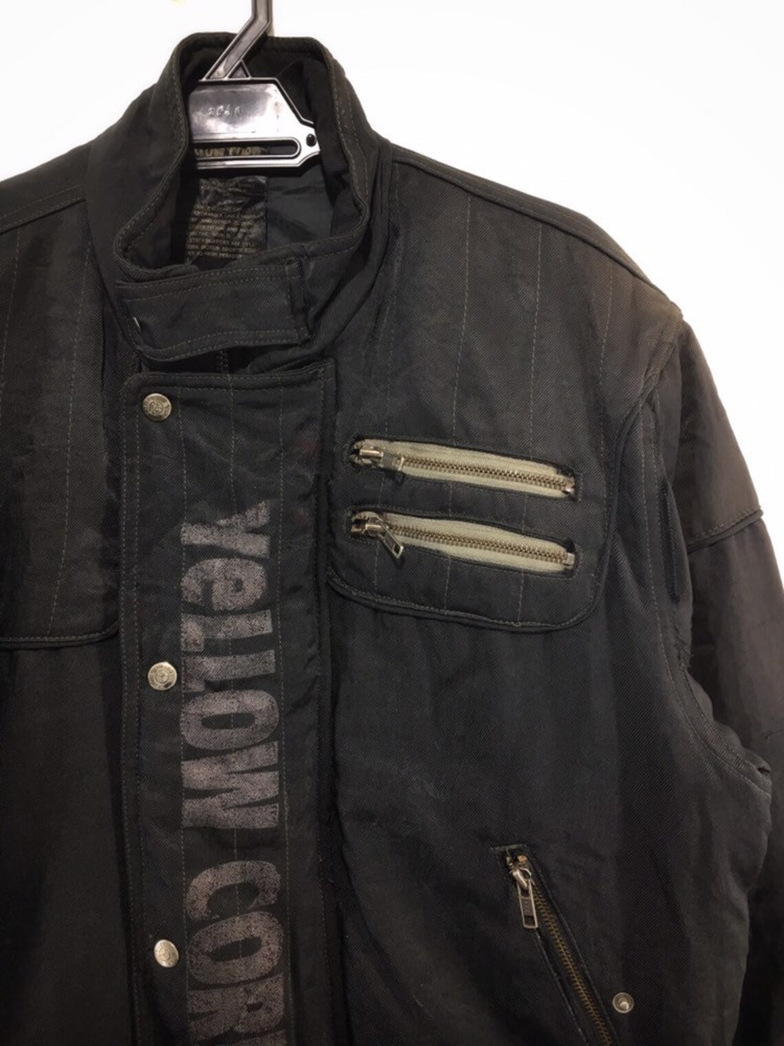 Vintage Yellow Corn Jacket Bikers Jacket - Etsy