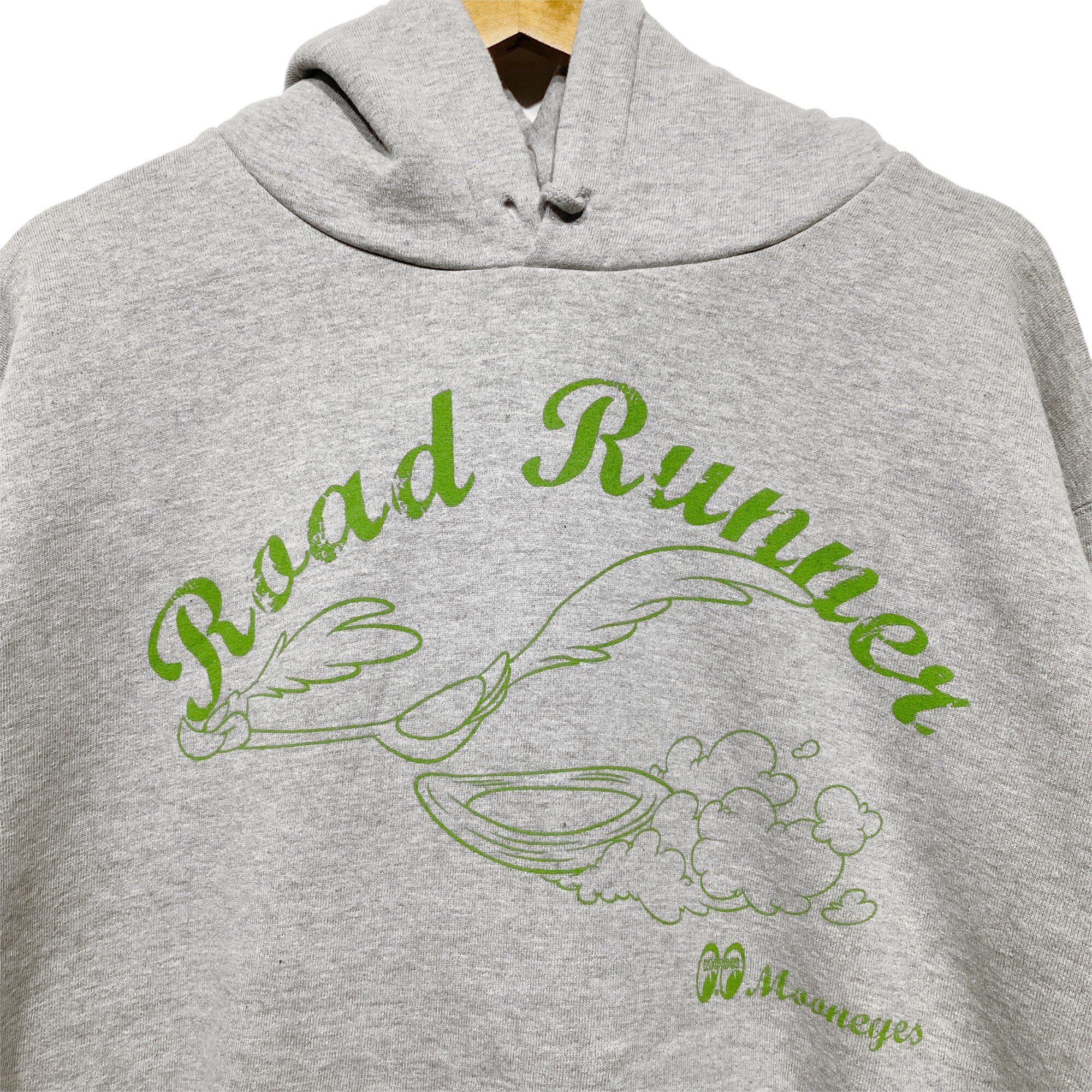 Vintage Mooneyes X Road Runner Looney Toons Sweatshirt Pullover Hoodie ...