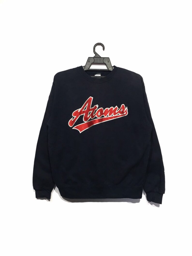 Vintage Atoms Sweatshirt Embroidery Logo - Etsy