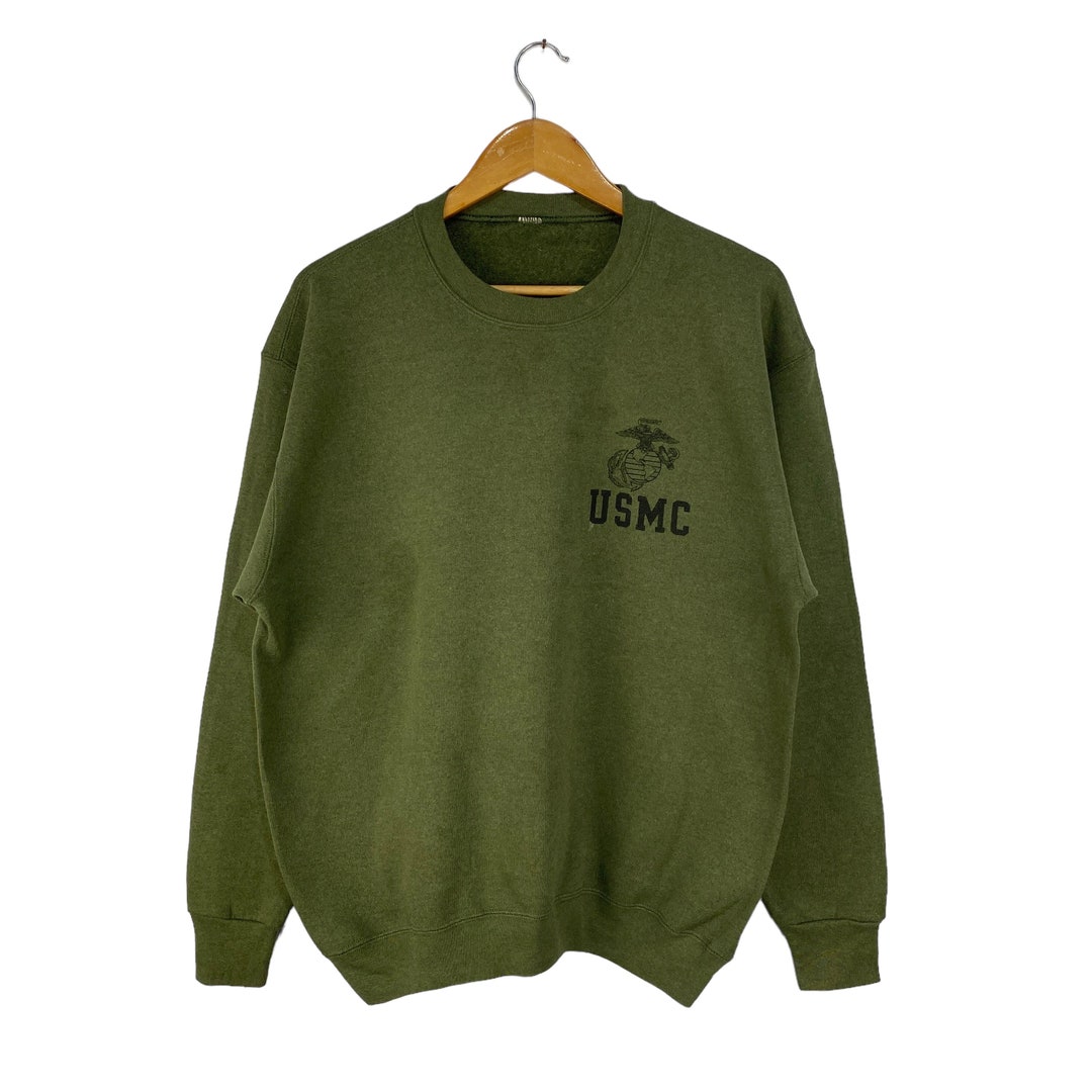 Vintage USMC United Stated Marines Corps Sweatshirt Pullover Jumper - Etsy