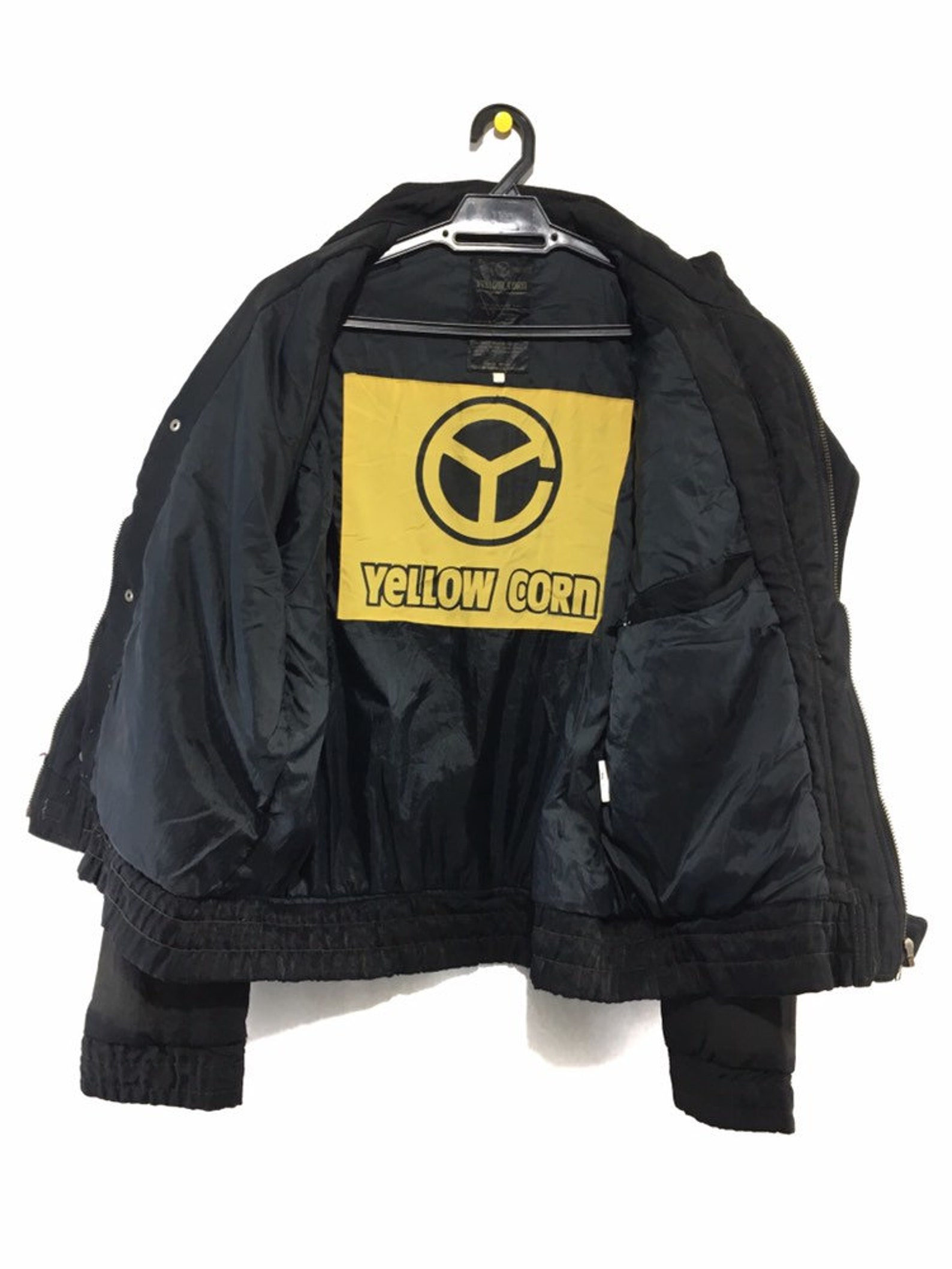 Vintage Yellow Corn Jacket Bikers Jacket - Etsy