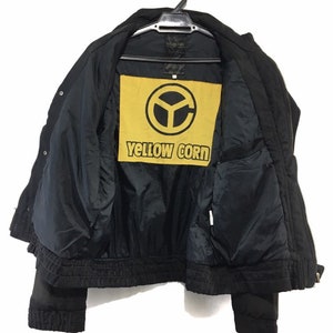 Vintage Yellow Corn Jacket Bikers Jacket - Etsy