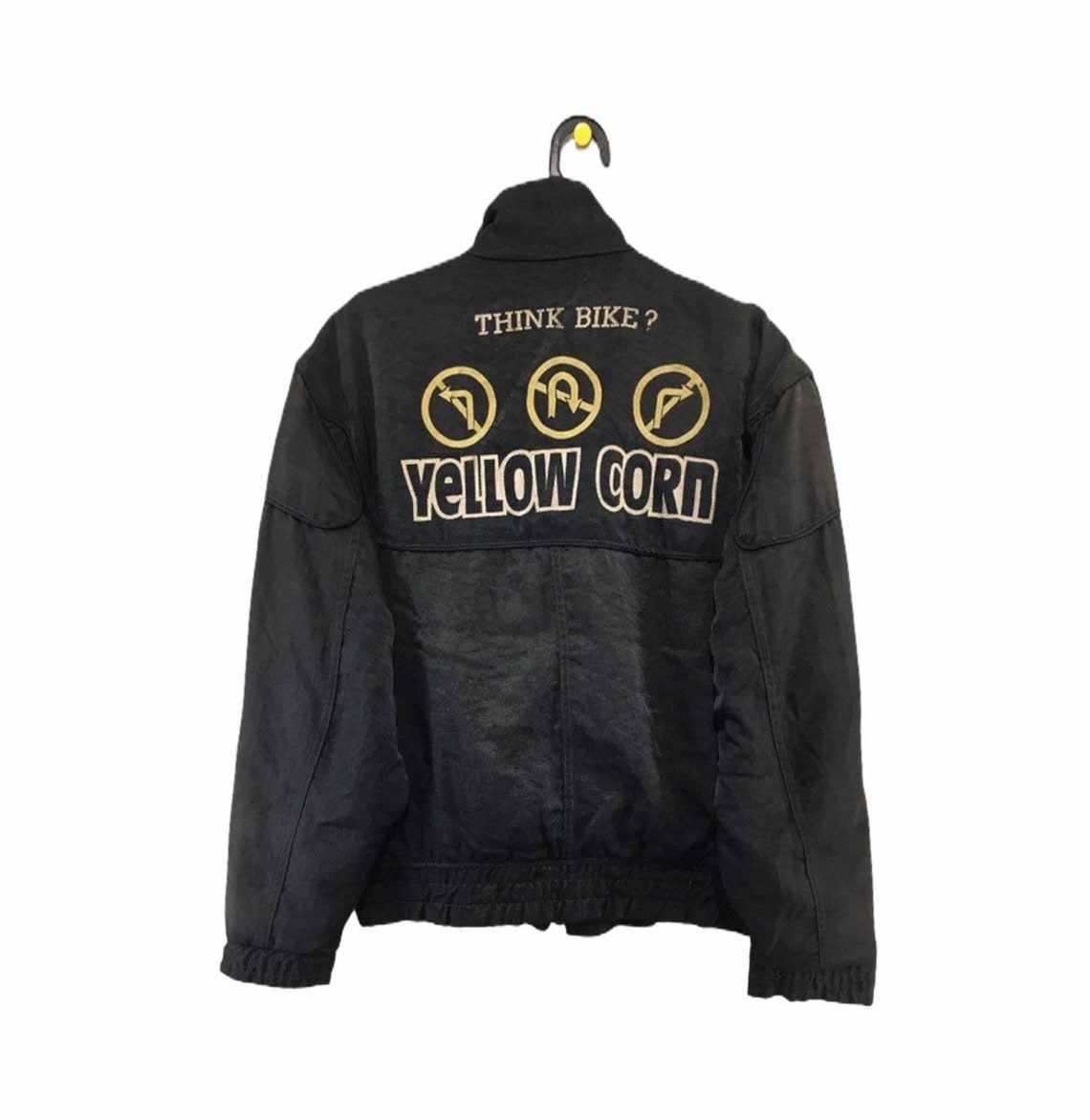 Vintage Yellow Corn Jacket Bikers Jacket - Etsy