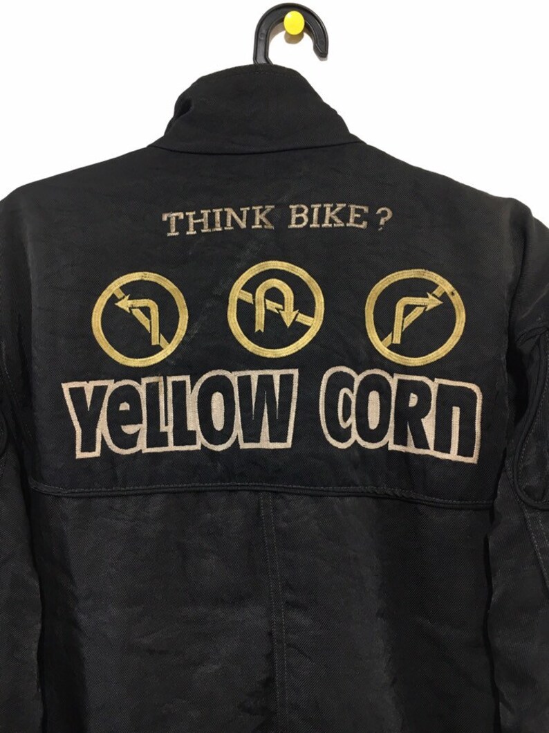Vintage Yellow Corn Jacket Bikers Jacket - Etsy