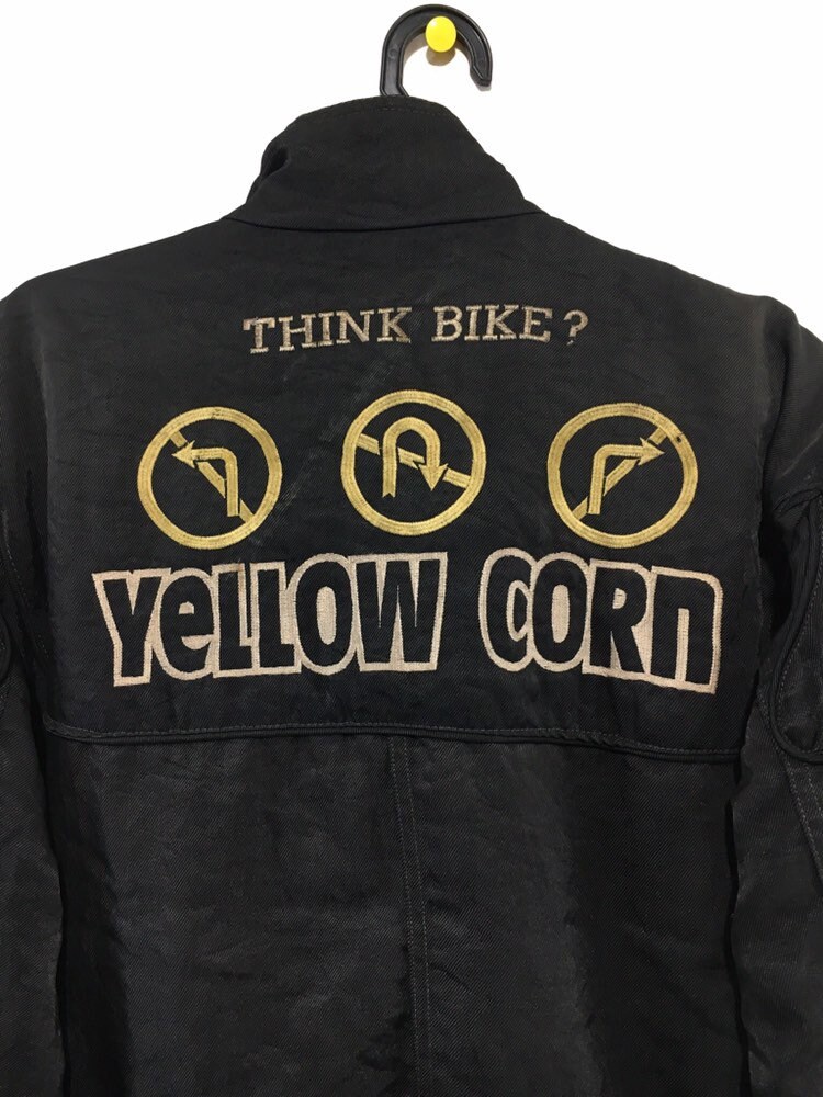 Vintage Yellow Corn Jacket Bikers Jacket - Etsy