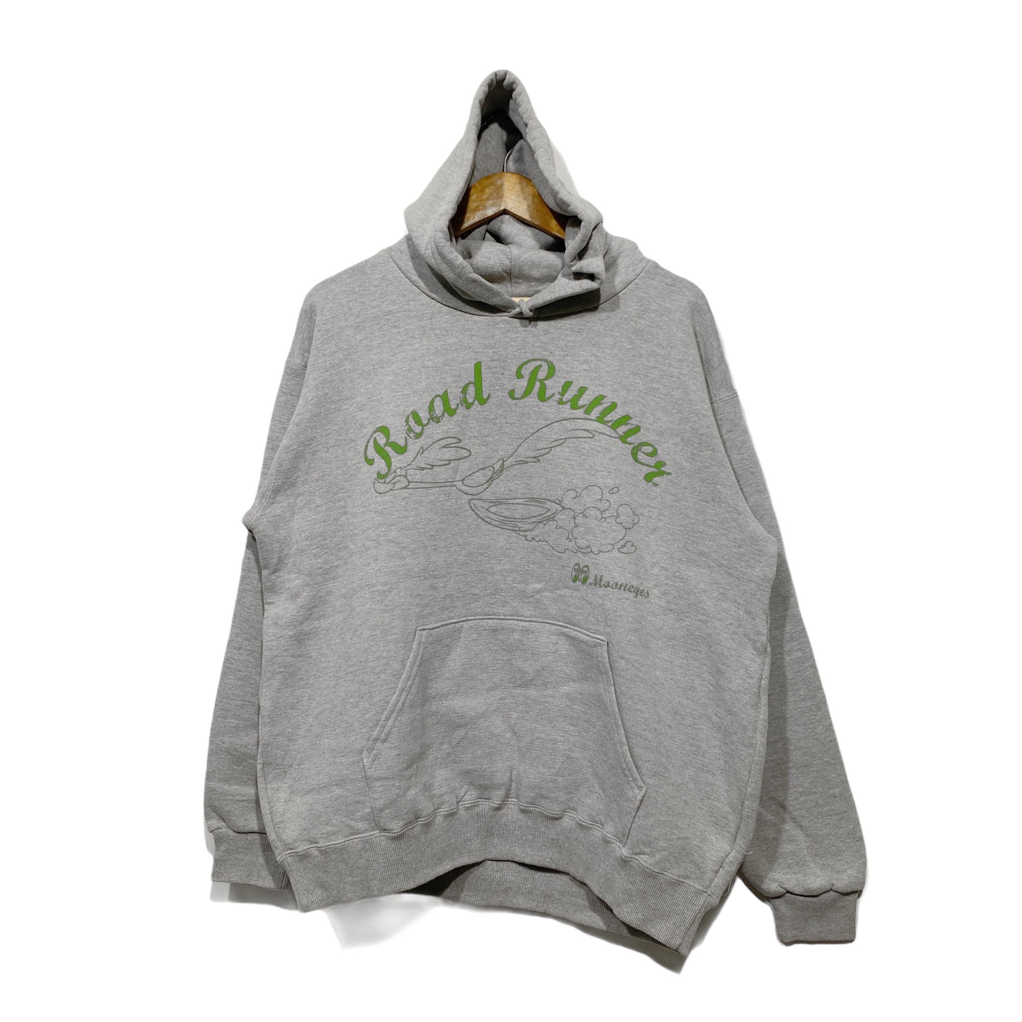 Vintage Mooneyes X Road Runner Looney Toons Sweatshirt Pullover Hoodie ...