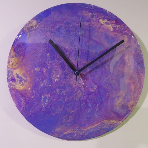 Vinyl Record Resin Clock - Etsy