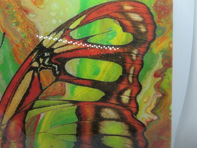 Modern Wall Art, Resined Acrylic Painting, Original Art, Abstract ...