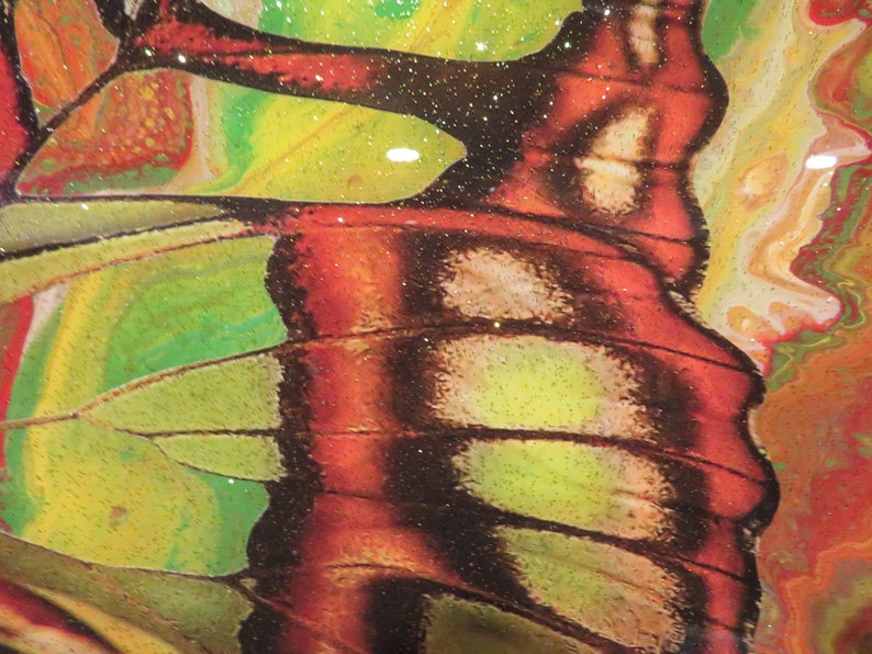 Modern Wall Art, Resined Acrylic Painting, Original Art, Abstract ...