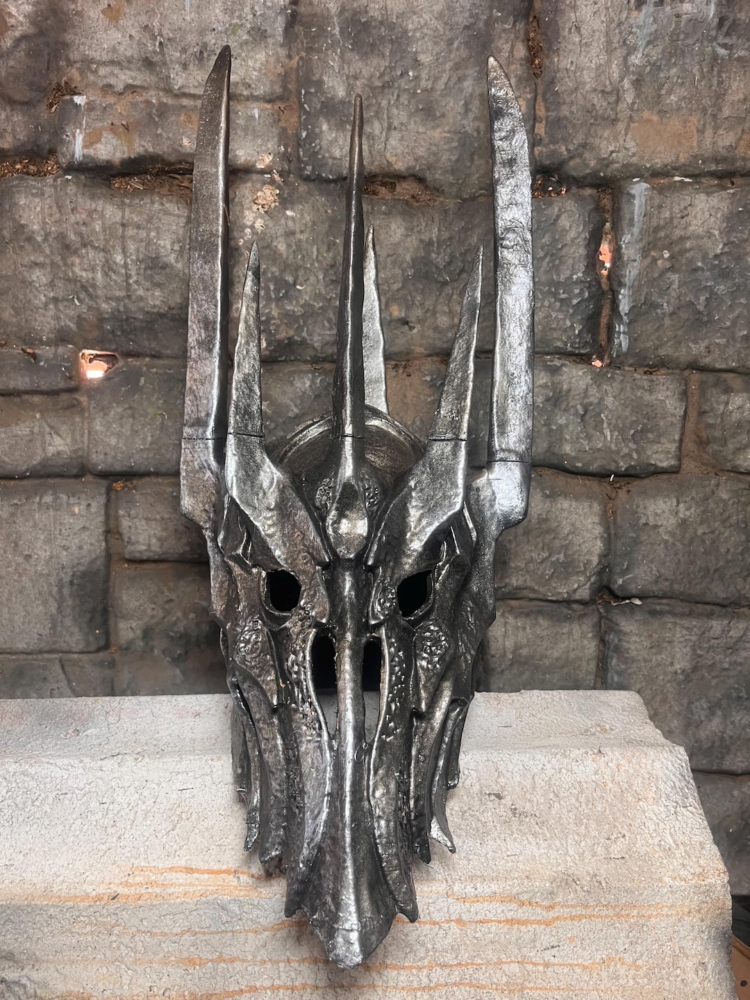 Sauron Helmet From Lord of the Rings - Etsy