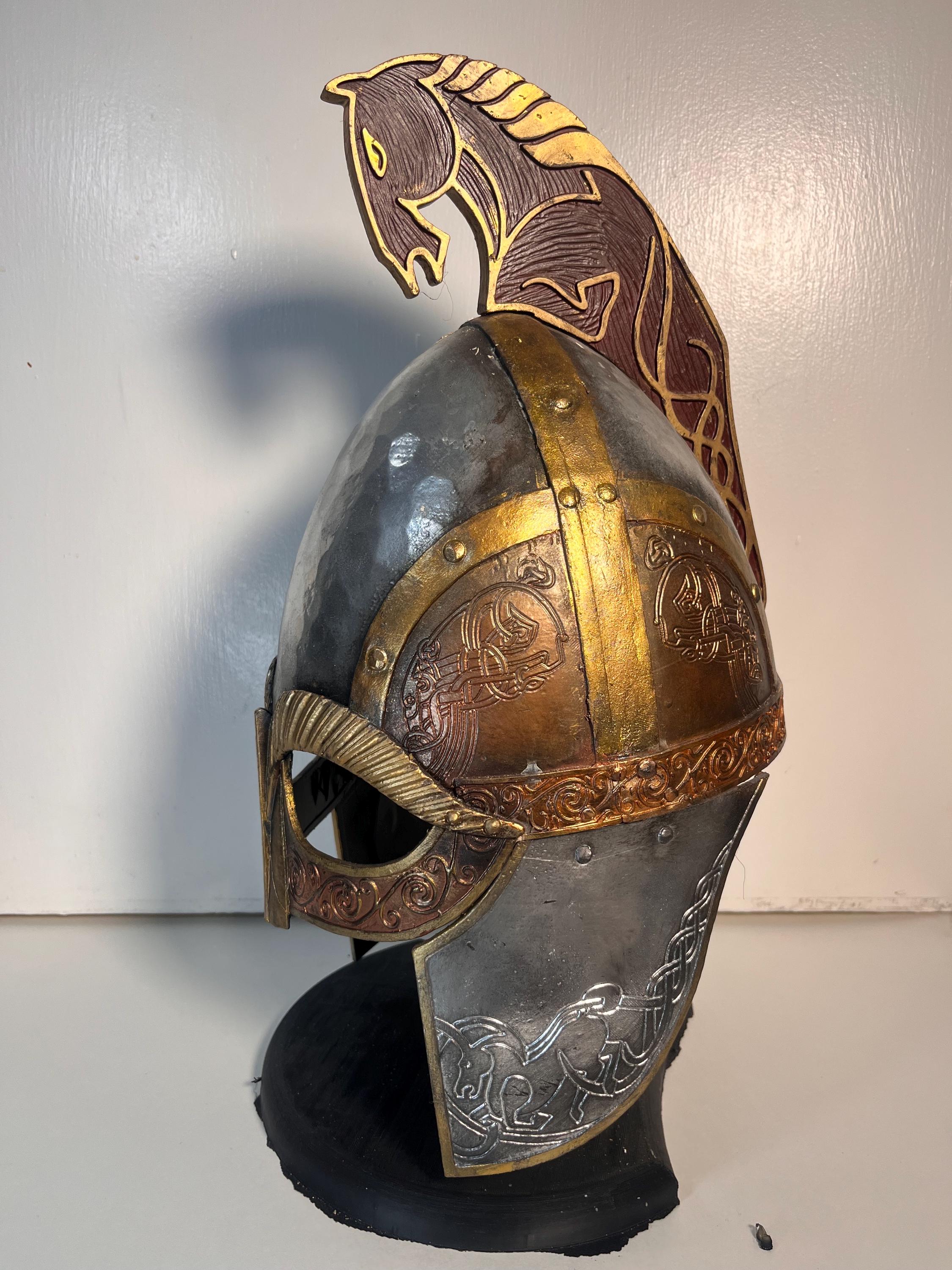 Rohirrim Royal Guard Helmet From Lord of the Rings - Etsy
