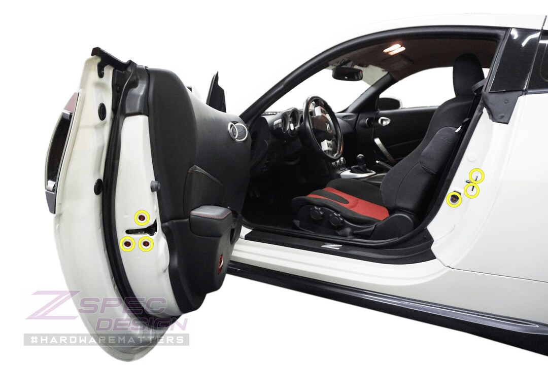 ZSPEC Dress up Bolts® Fastener Kit, Door Jams Area for Nissan Z33 350z ...